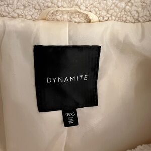 Dynamite | Jackets & Coats | Dynamite Cream Doublebreasted Womens Coat ...